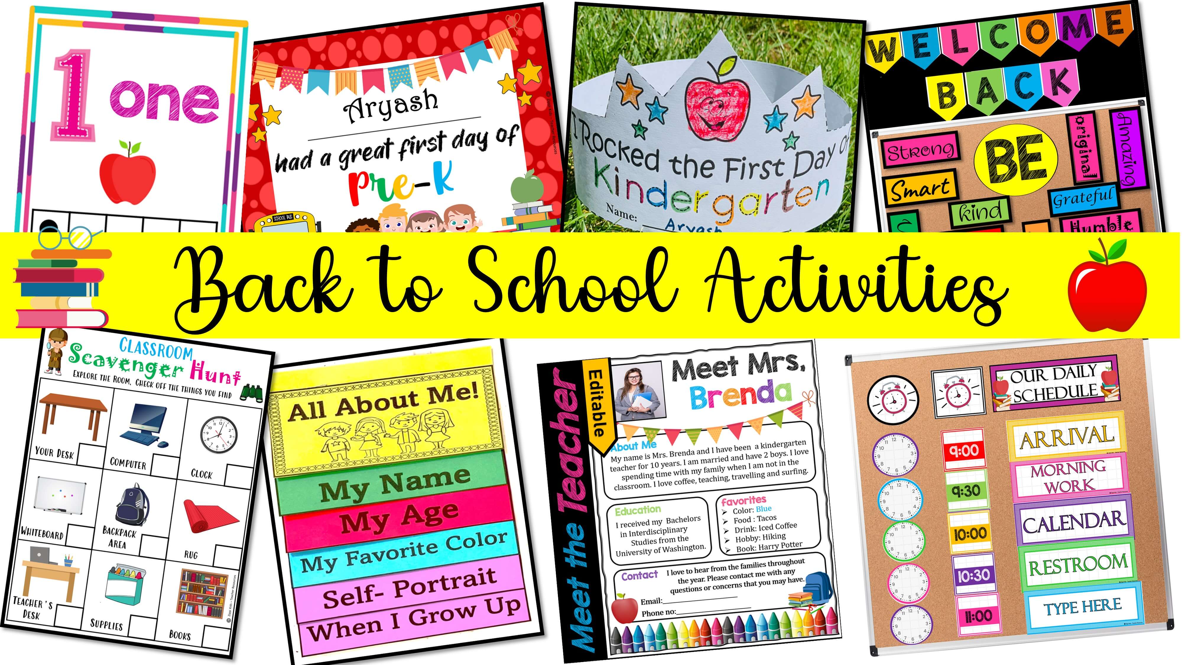 Back To School Ideas For Teachers Of Preschool Kindergarten Zippi Kids Back To School Ideas For Teachers Of Preschool Kindergarten Zippi Kids