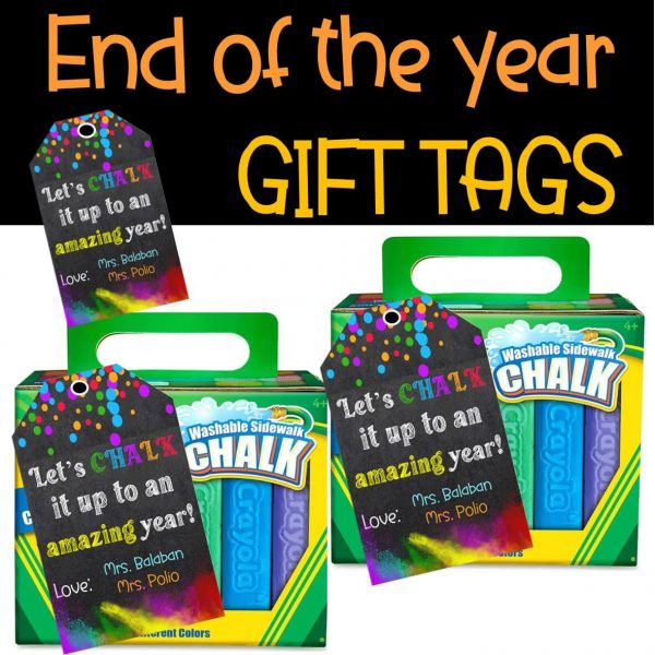 End of the Year Gift Tags BUNDLE, 10 EDITABLE Designs| Summer Gift tags ...