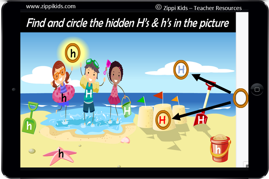 Virtual Hidden Alphabet Picture Search | Letter Recognition - 26 Google ...