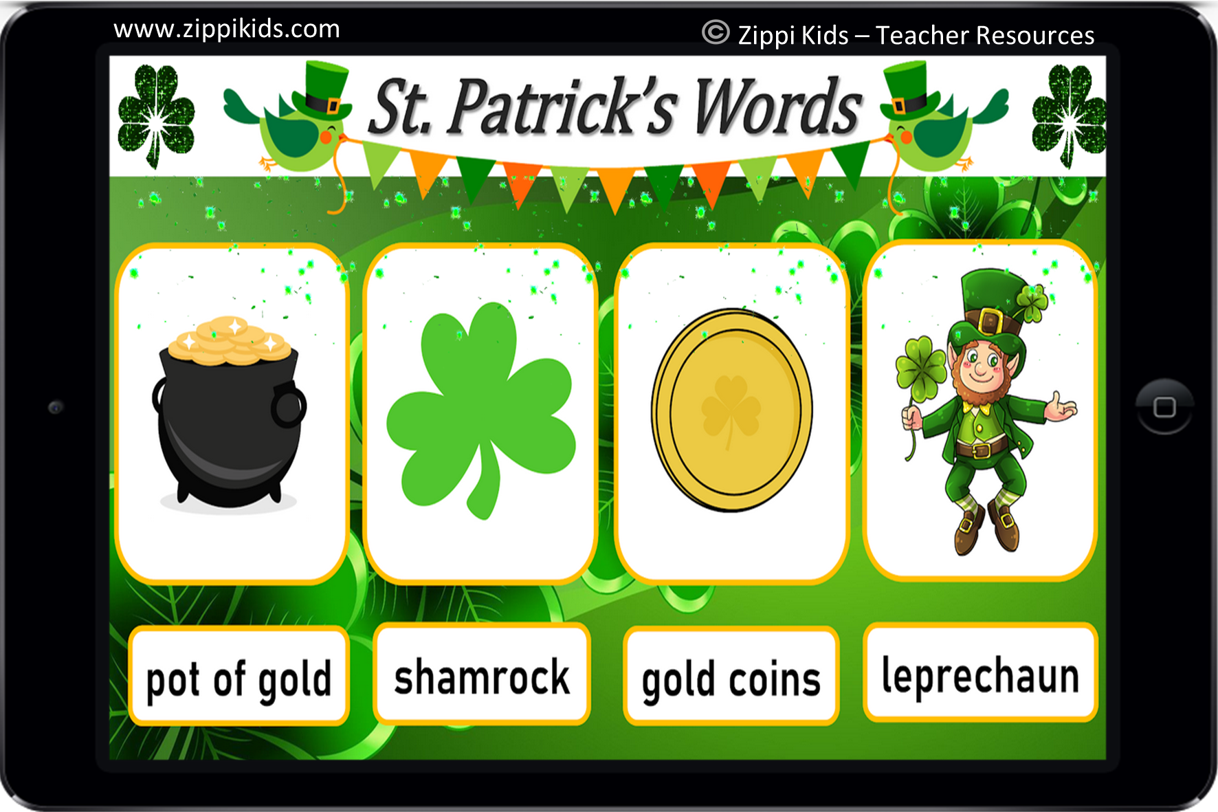 St Patrick's Day Literacy pack - 70 Google slides | Distance learning ...