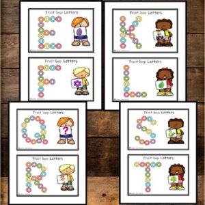 Fruit Loop Activities, Letters/Alphabets, Numbers, 2D Shapes for ...