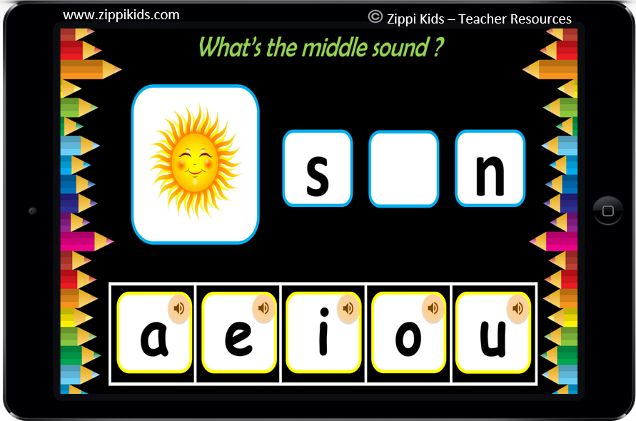 Beginning Sounds, Middle, Ending Sounds & CVC Words BIG BUNDLE - 250 ...