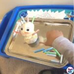 Tissue paper Growing worms experiment - Zippi Kids