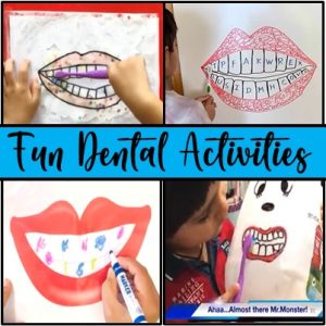Fun Tooth Brushing Dental Health Activities for Preschoolers with free ...