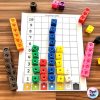 Snap cube/ Unifix Cubes Graphing FREE PRINTABLE - Zippi Kids
