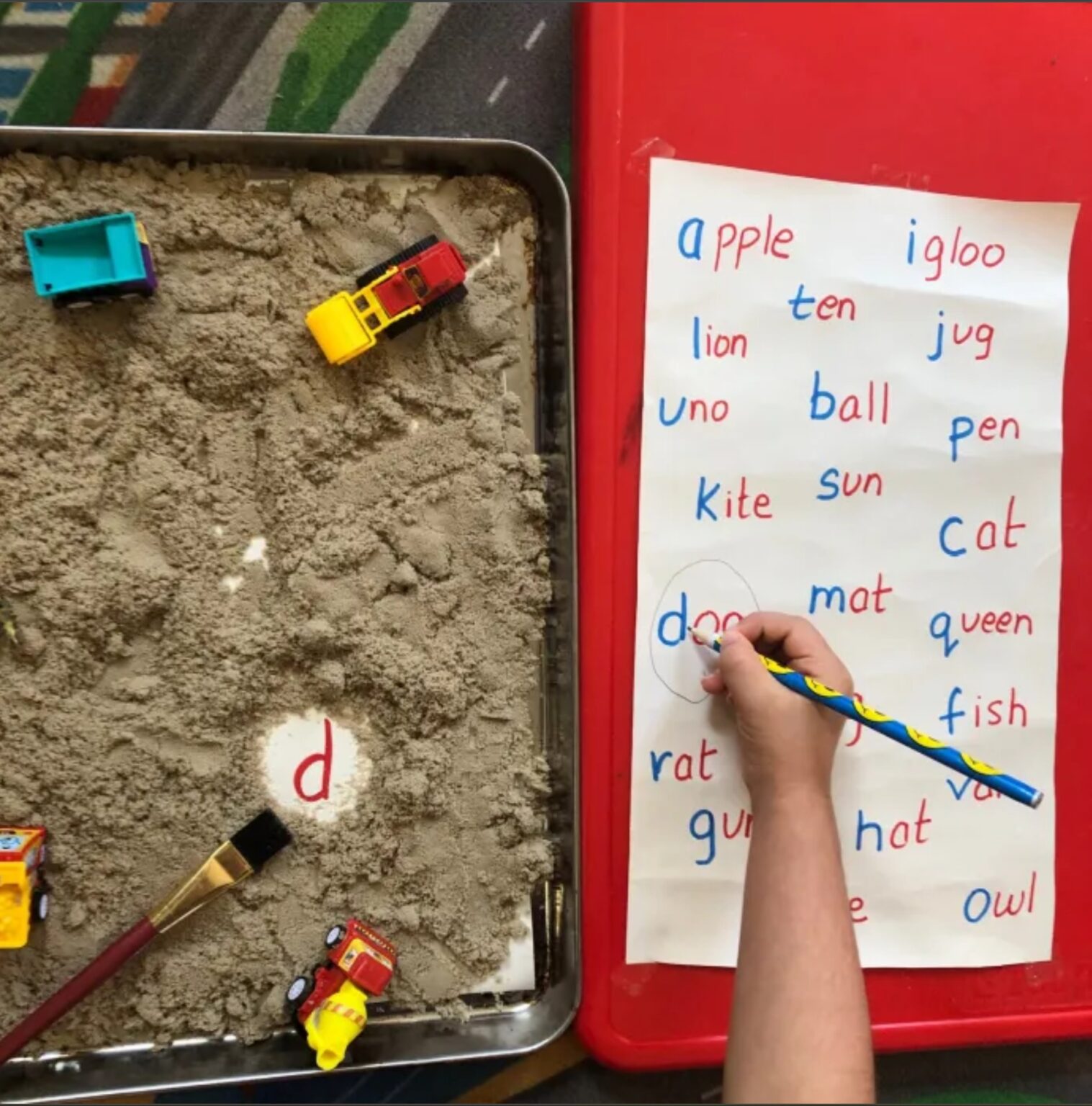 Sensory Bin Activity – Word Search - Zippi Kids