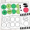 The Very Hungry Caterpillar Name Craft inspired by ERIC CARLE'S book ...