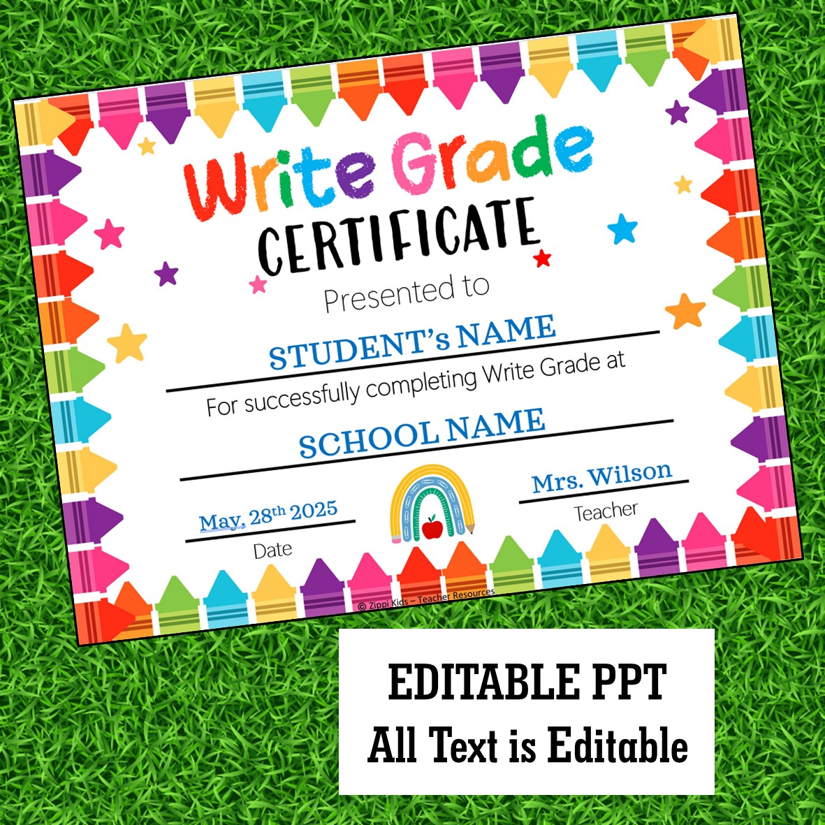 End of the Year Awards Certificates for Graduation - Zippi Kids